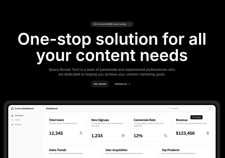 Component Blocks - Aceternity UI PRO